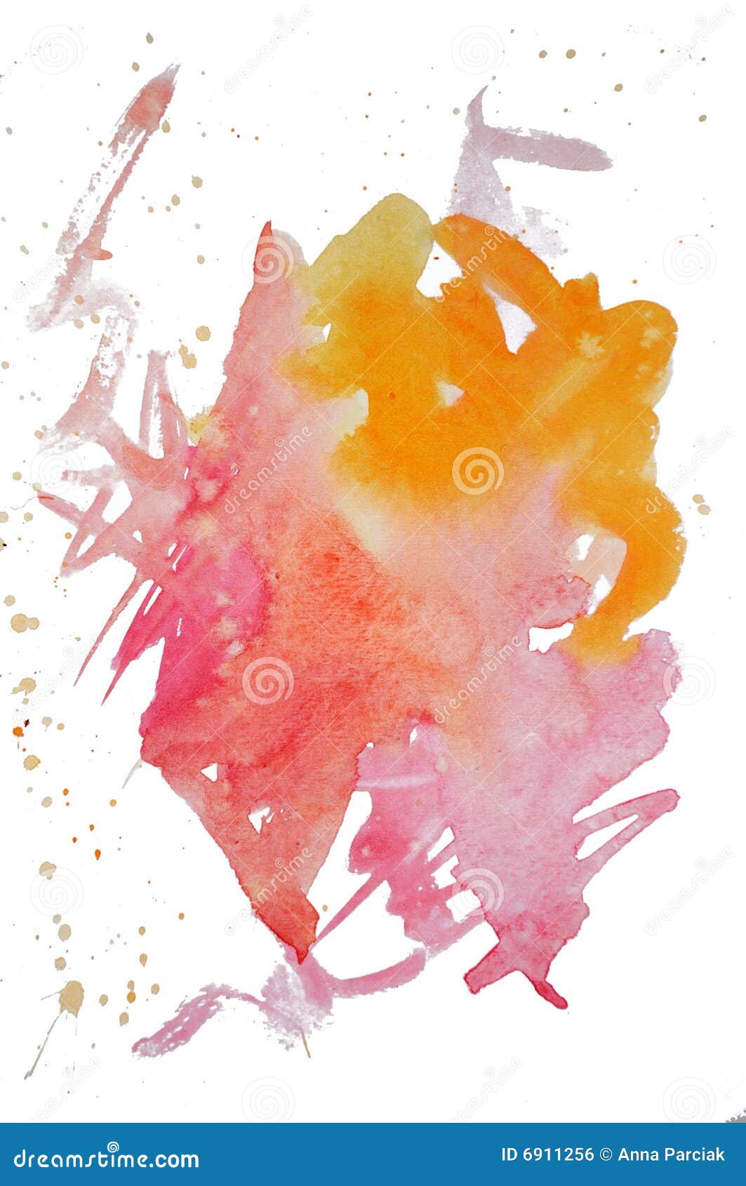 Watercolor Mark Picture. Image: 6911256