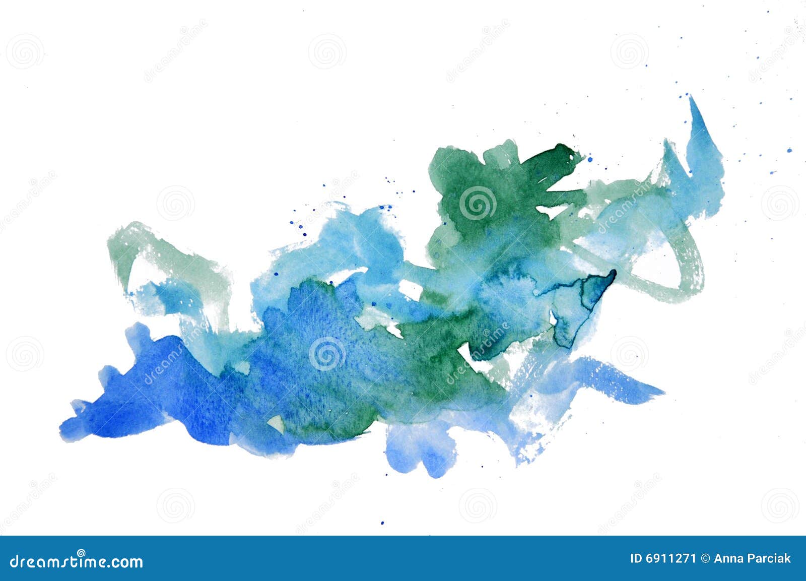 Watercolor mark stock image. Image of colorful, multicolor - 6911271