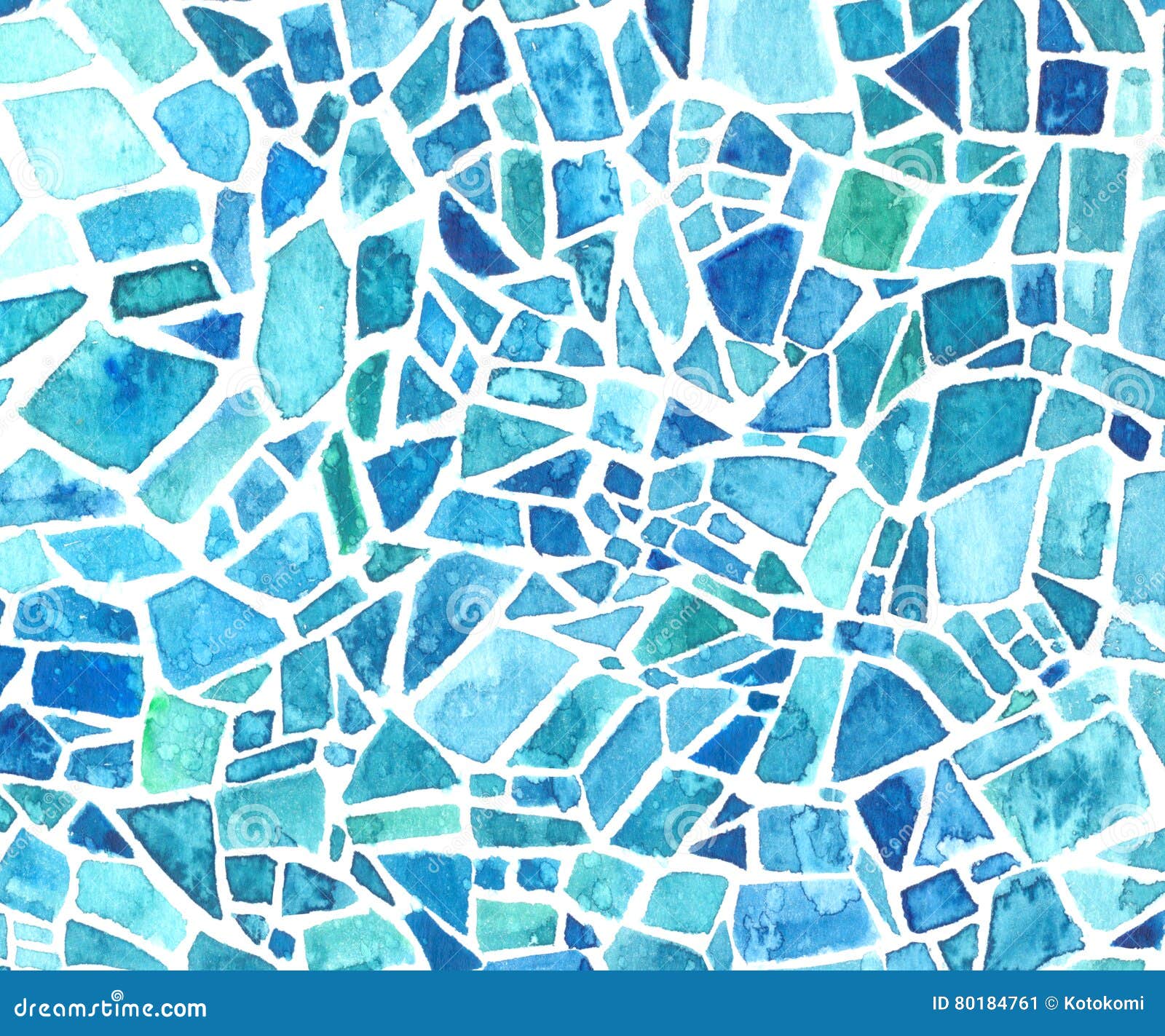 Watercolor Mosaic Texture . Stock Photography | CartoonDealer.com ...