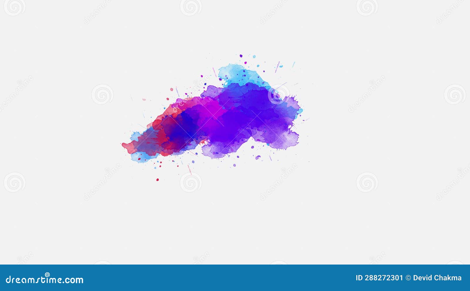 Watercolor Paint Brush Stroke Effect Animation in Slowmotion Stock ...