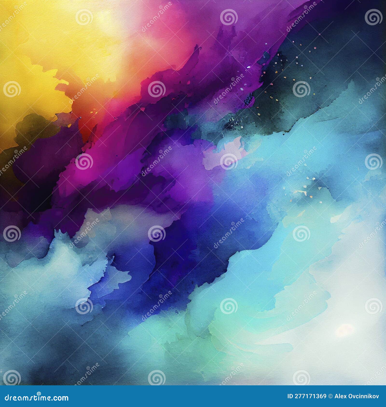 Watercolor Paint Texture Background for Invitations and Posters. Stock ...