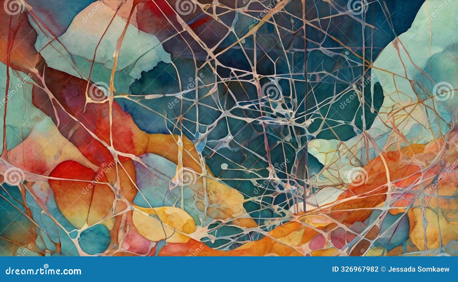 Watercolor Painting: Abstract Digital Art Inspired by the Concept of ...