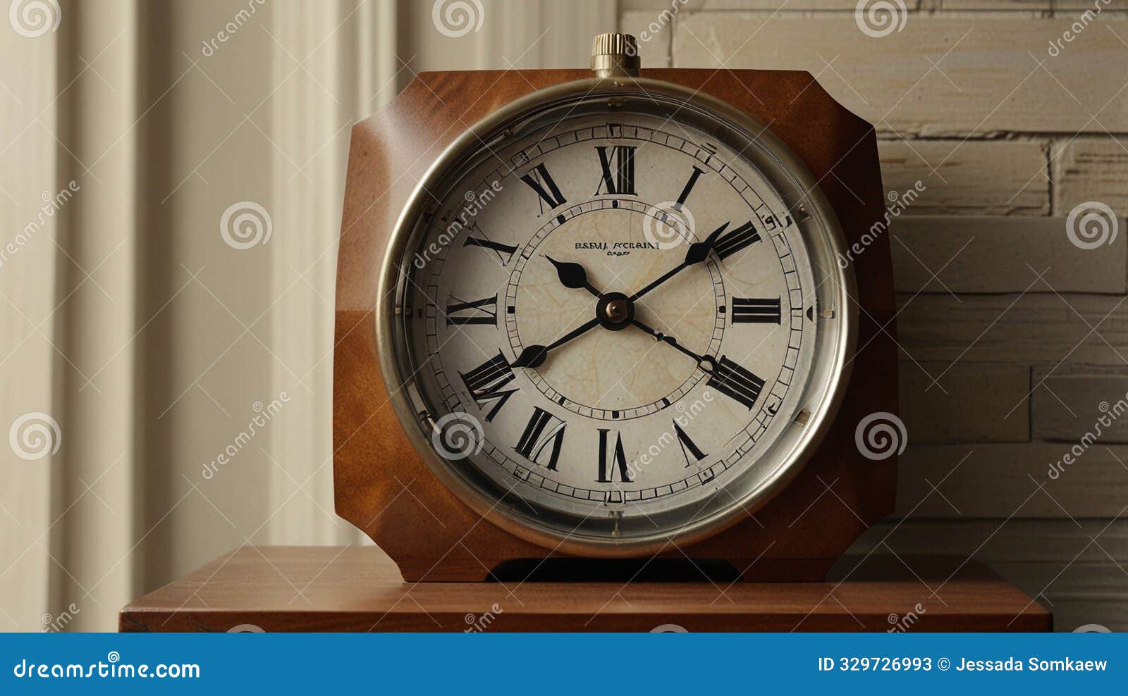 Watercolor Painting: this Art Deco-inspired Clock is a Masterpiece of ...