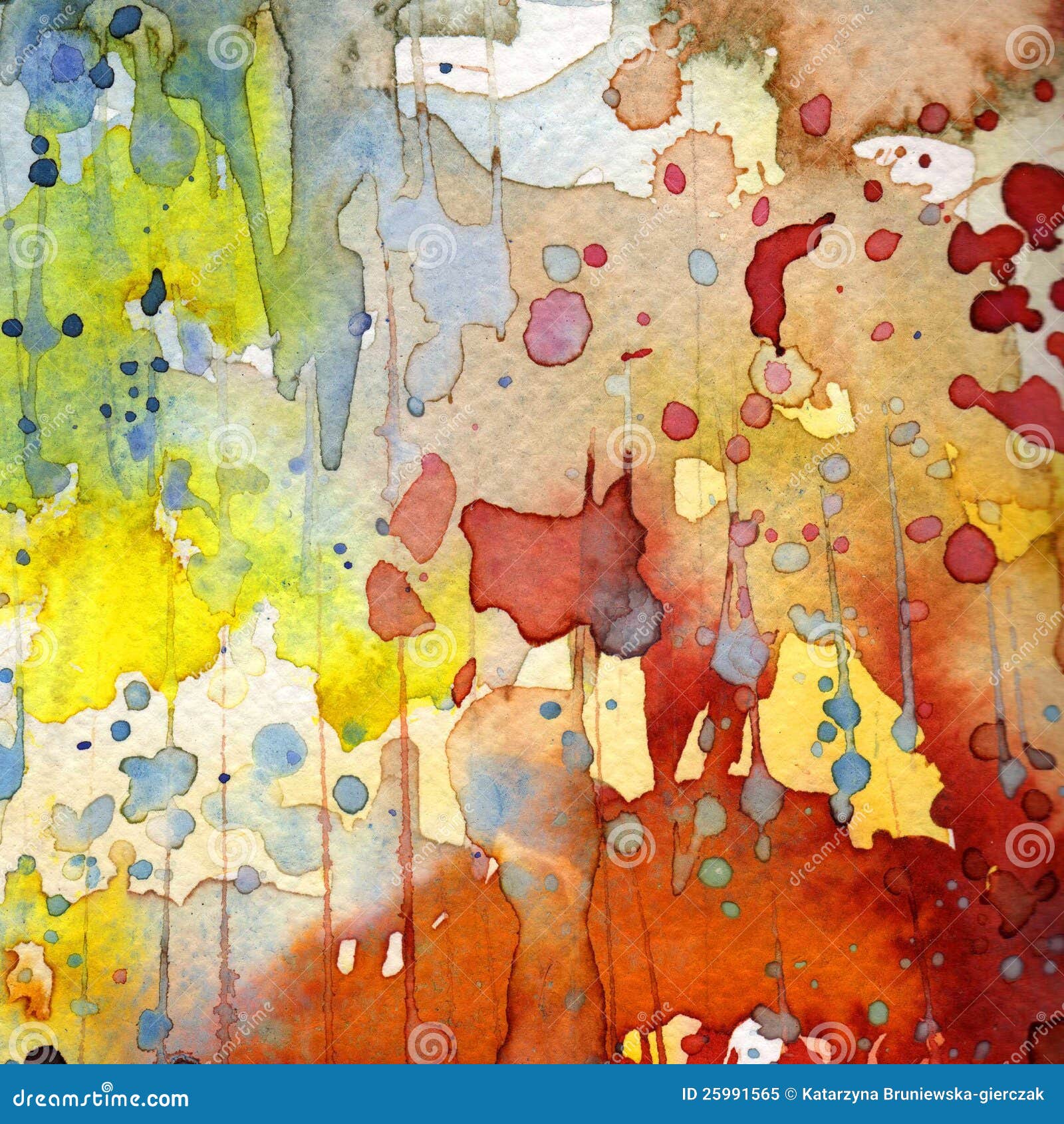 Watercolor paper stock image. Image of abstract, card - 25991565