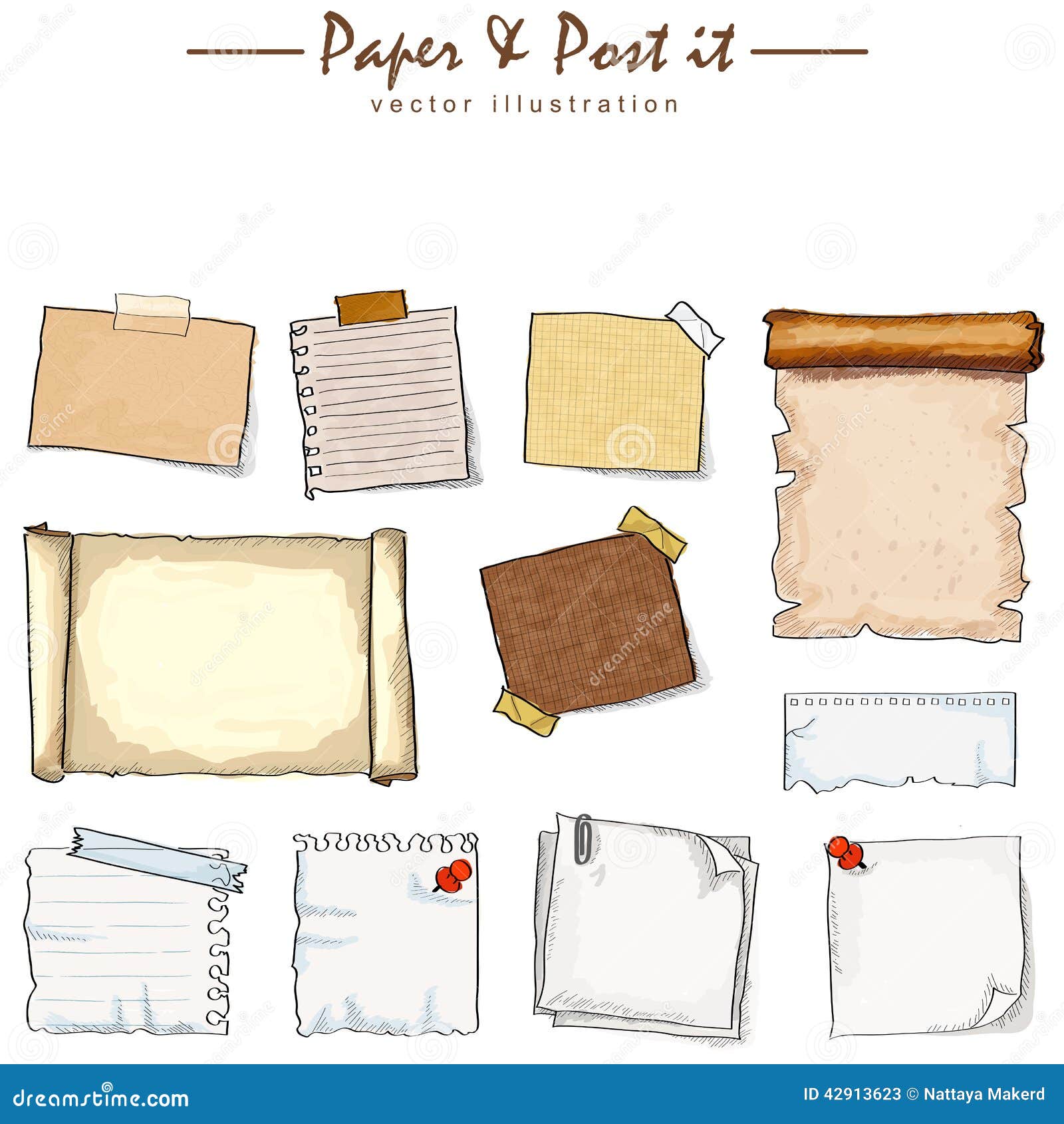 Paper Art Collection Of Normal Distribution Or Gaussian Bell Curve ...