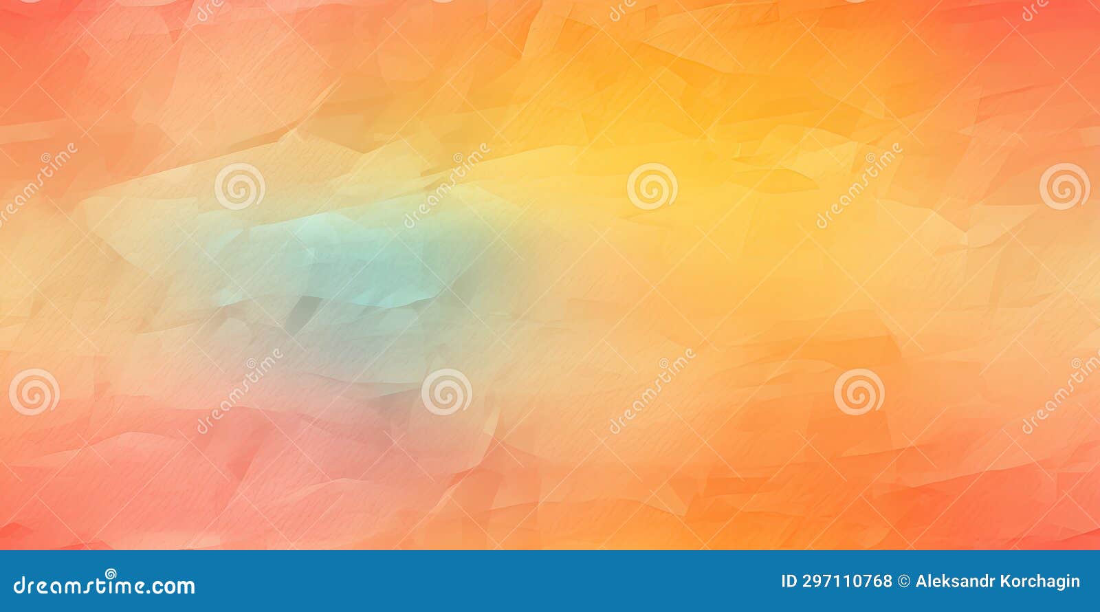 Watercolor Pastel Seamless Background with Peach Orange Gradient ...