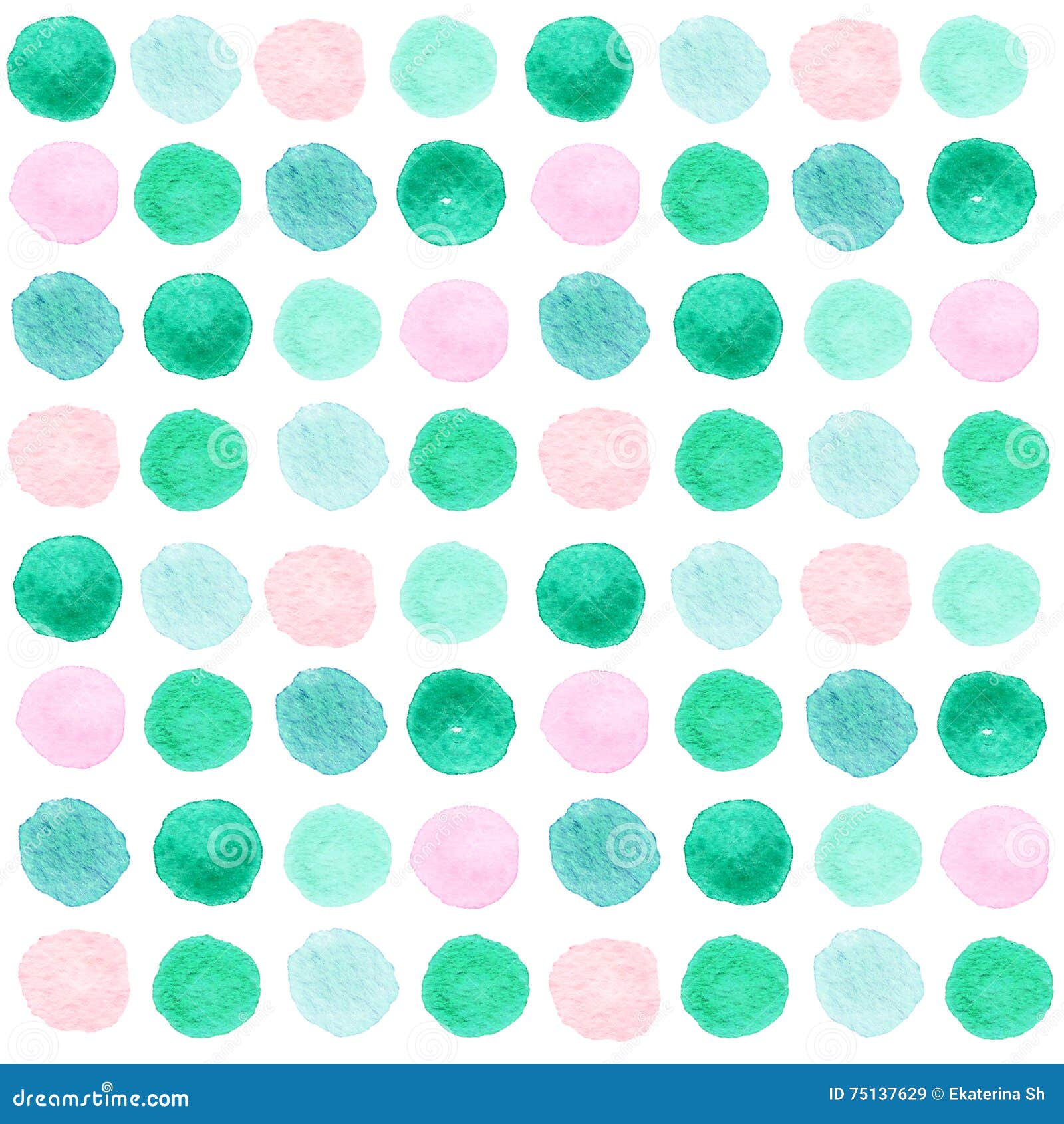 Watercolor Print Pattern. Pattern Ð°ÐºÐ²Ð°Ñ€ÐµÐ»ÑŒ Stock Illustration ...