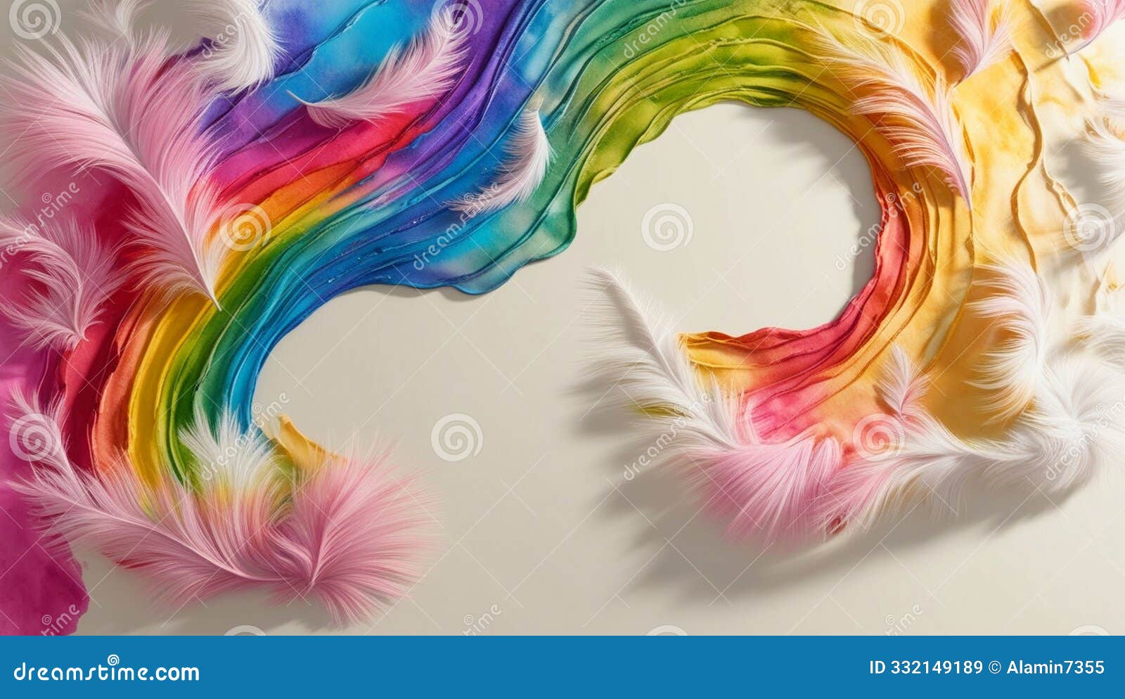 Watercolor Rainbow Splash, , Spray-paint Style Backround Stock ...