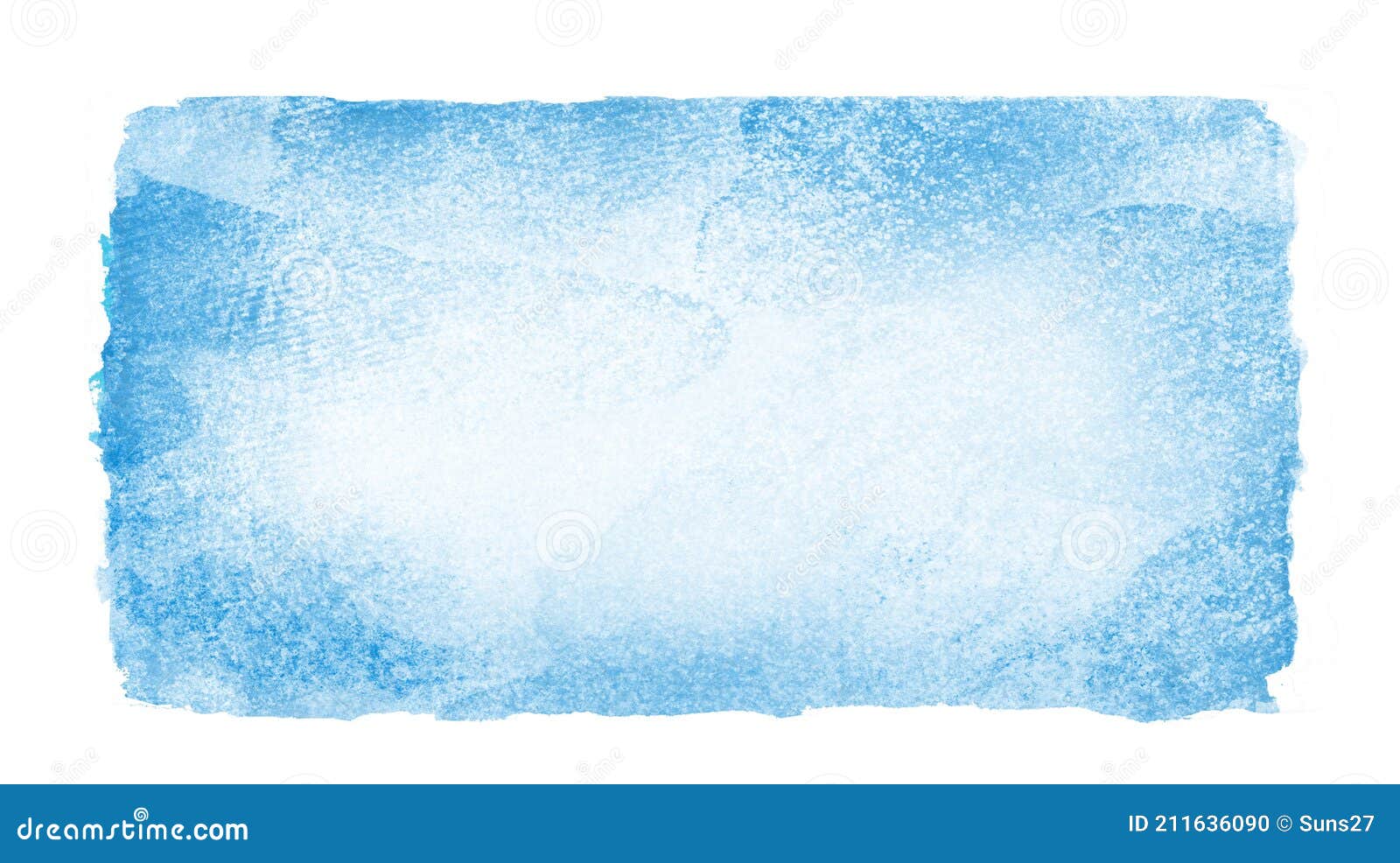 Watercolor Rectangle Background Isolated Stock Illustration ...