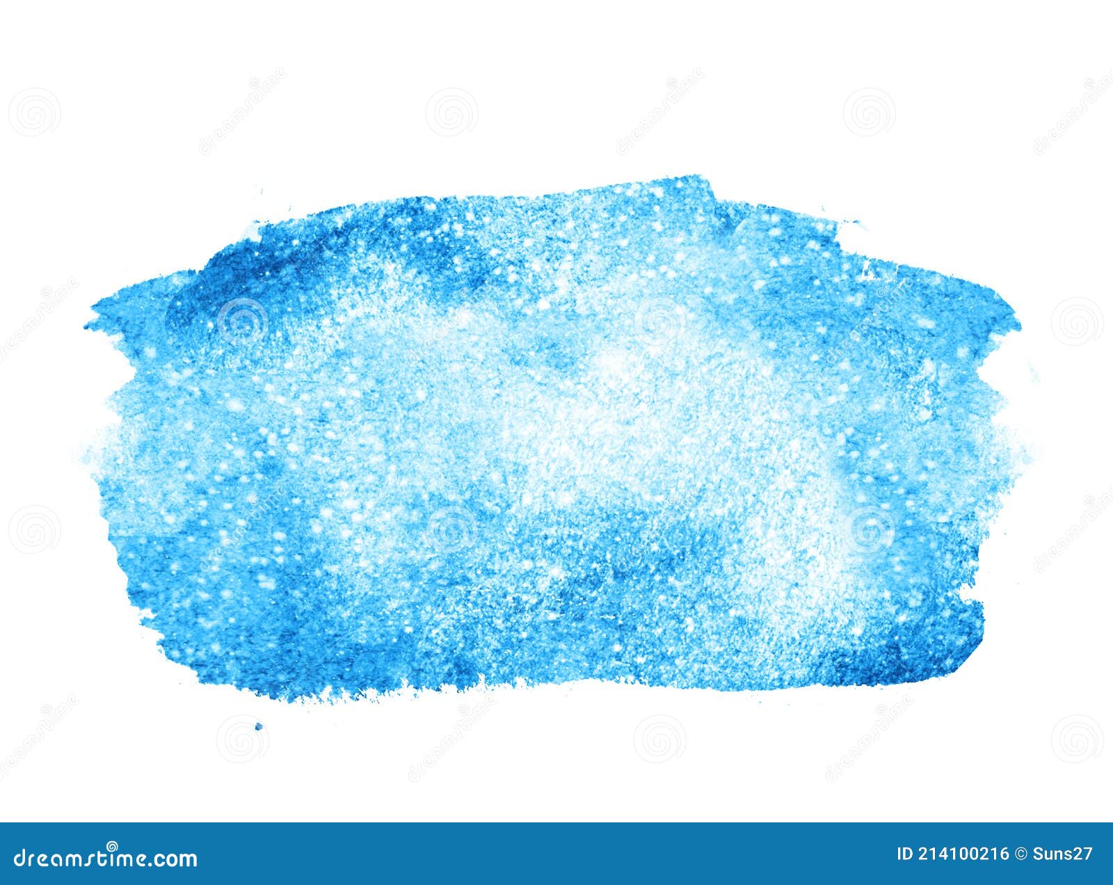 Watercolor Rectangle Background Isolated Stock Illustration ...