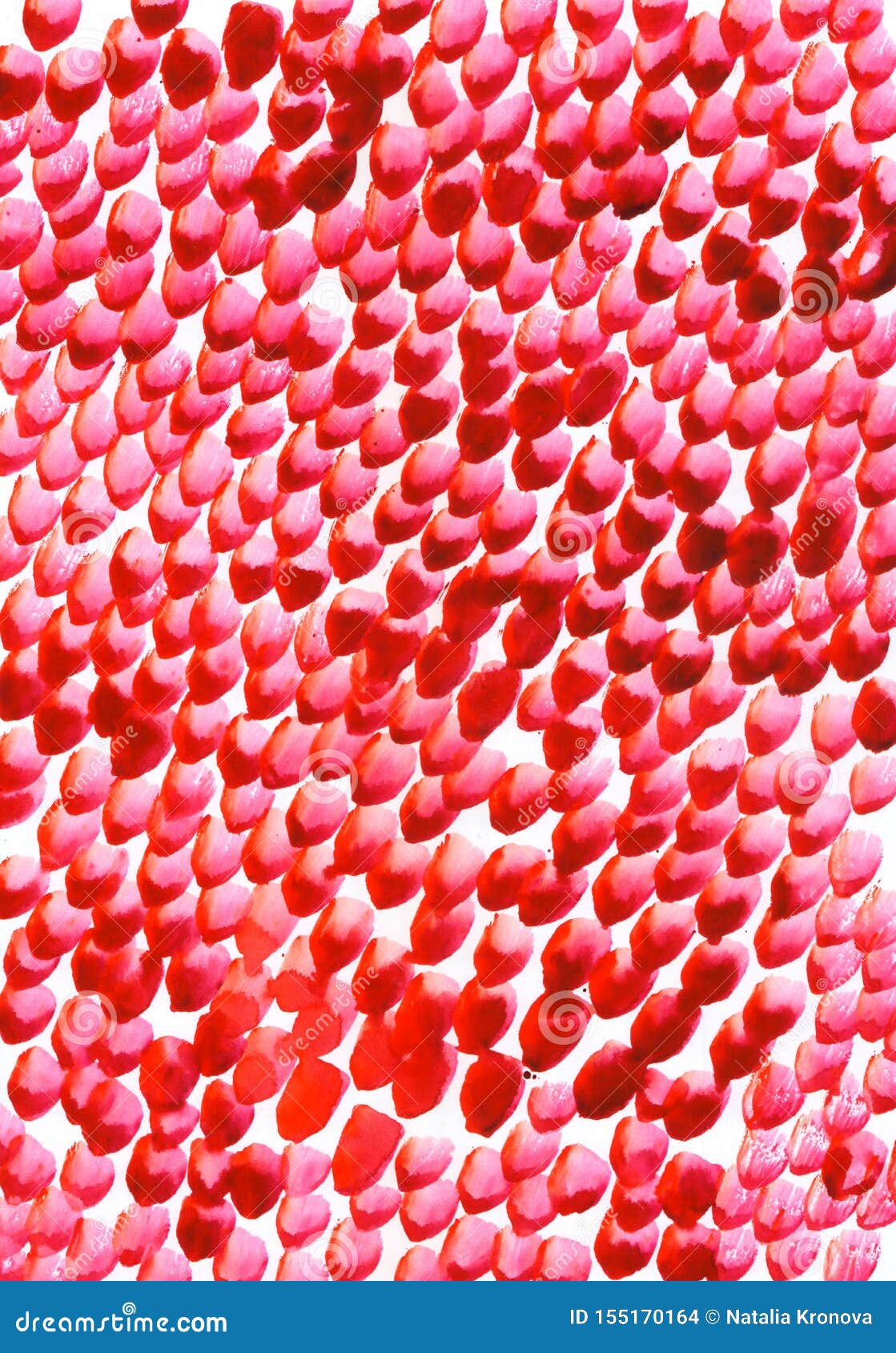 Watercolor Red Dots Pattern. Stock Photo - Image of print, ethnic ...