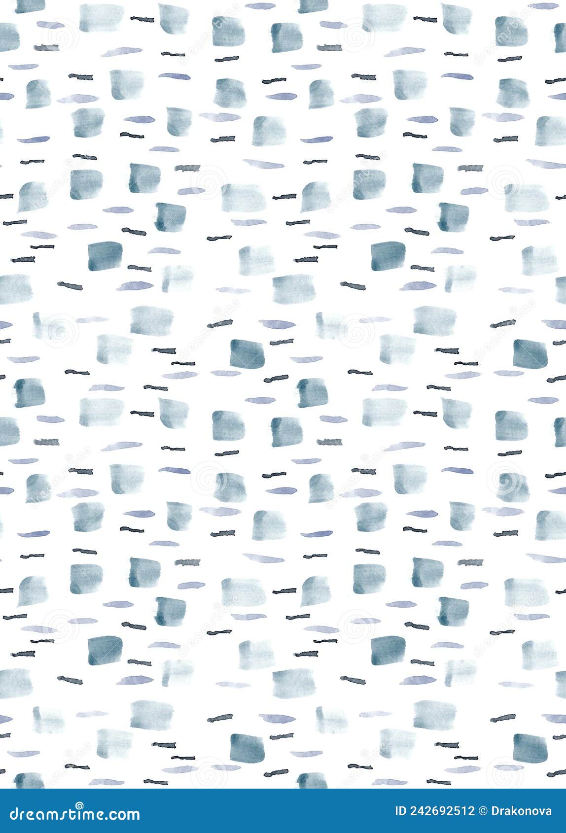 Watercolor Seamless Pattern of Abstract Birch Tree Bark Stock Photo ...