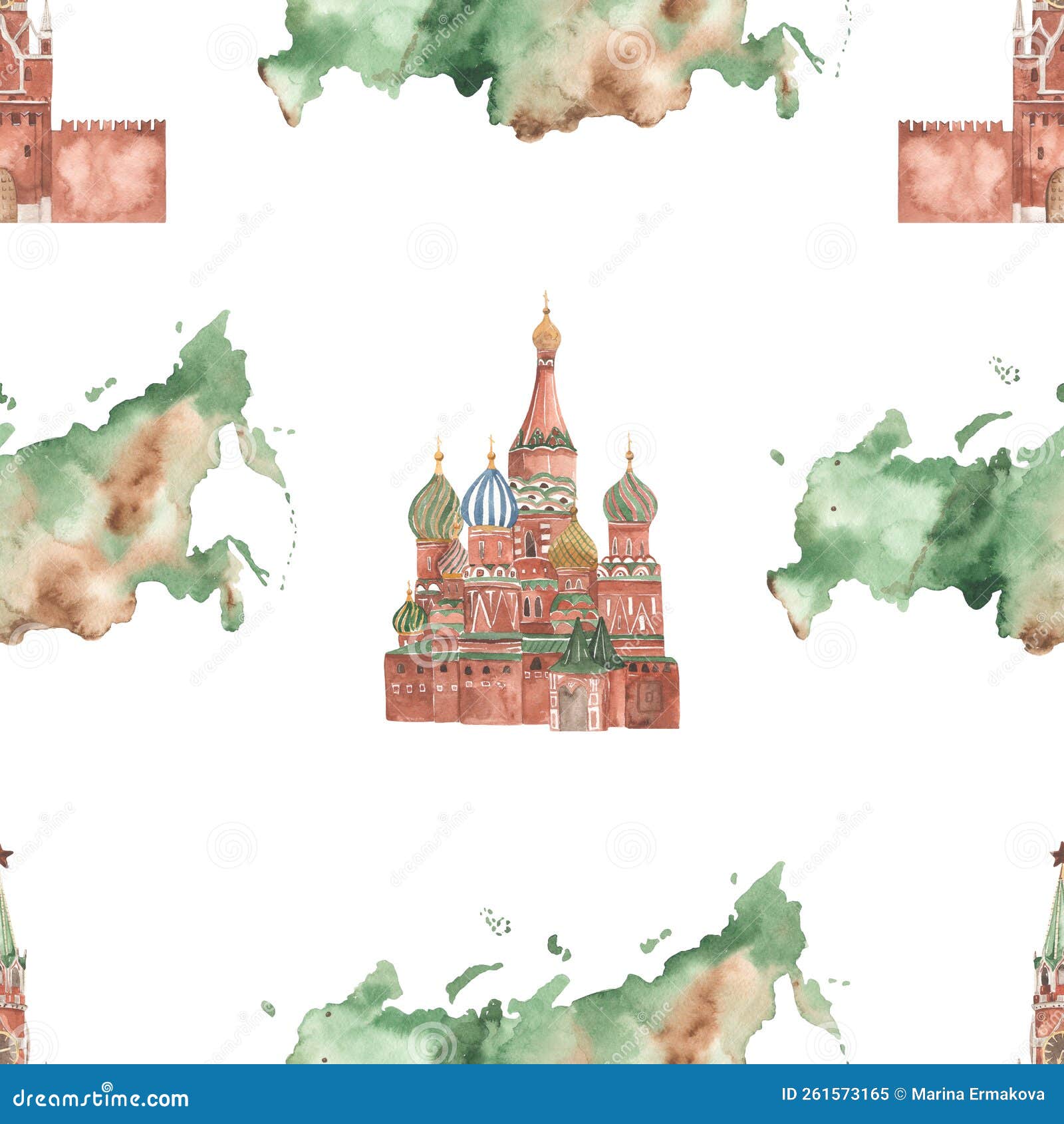 Kremlin Russia Map