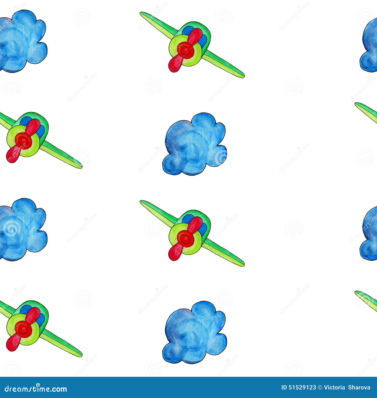 Airoplane Cartoon With Brazil Flag Vector Illustration | CartoonDealer ...