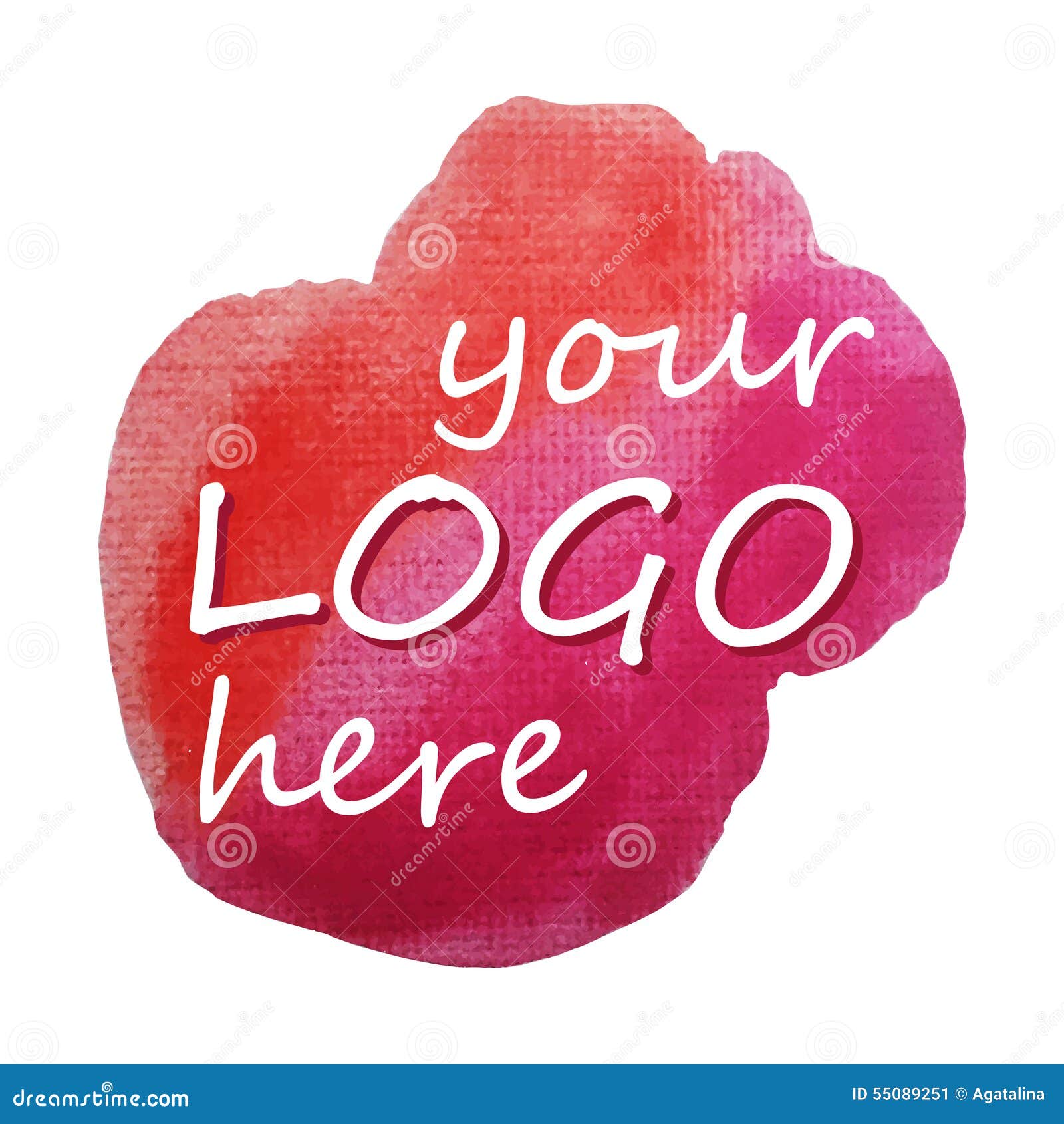 Watercolor sign for design stock vector. Illustration of abstract ...