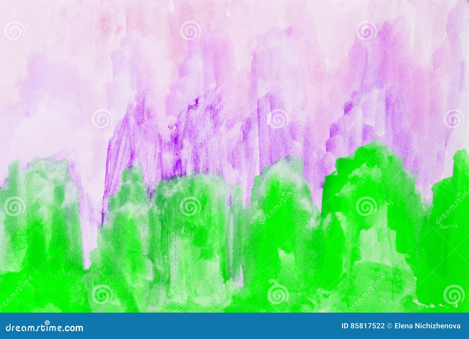 Watercolor Smeared Background Stock Illustration - Illustration of ...