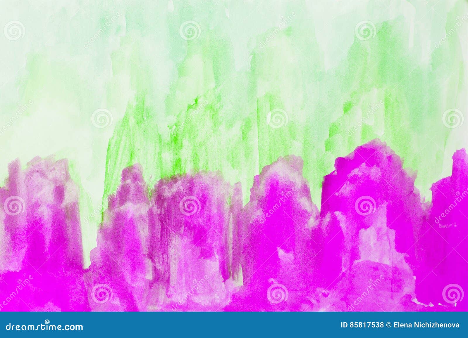 Watercolor Smeared Background Stock Illustration - Illustration of ...