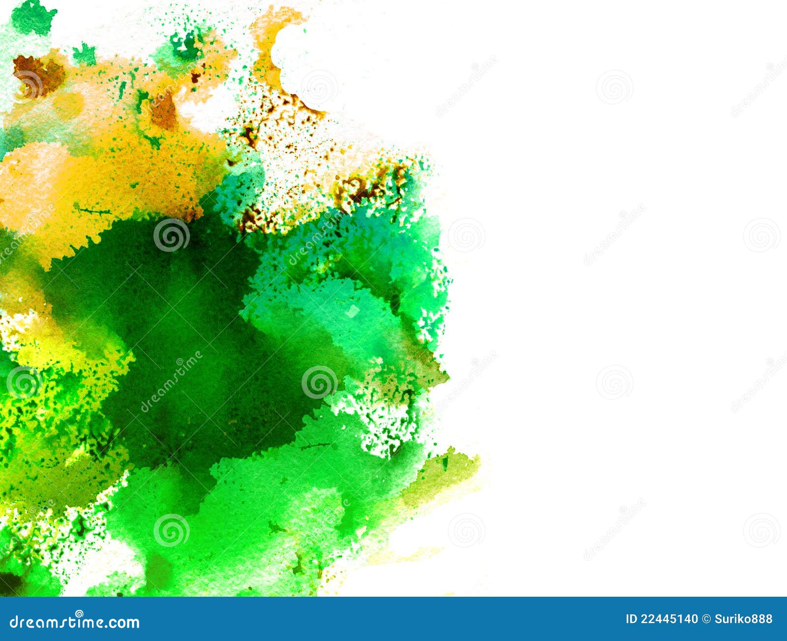 Watercolor splash stock illustration. Illustration of colour - 22445140