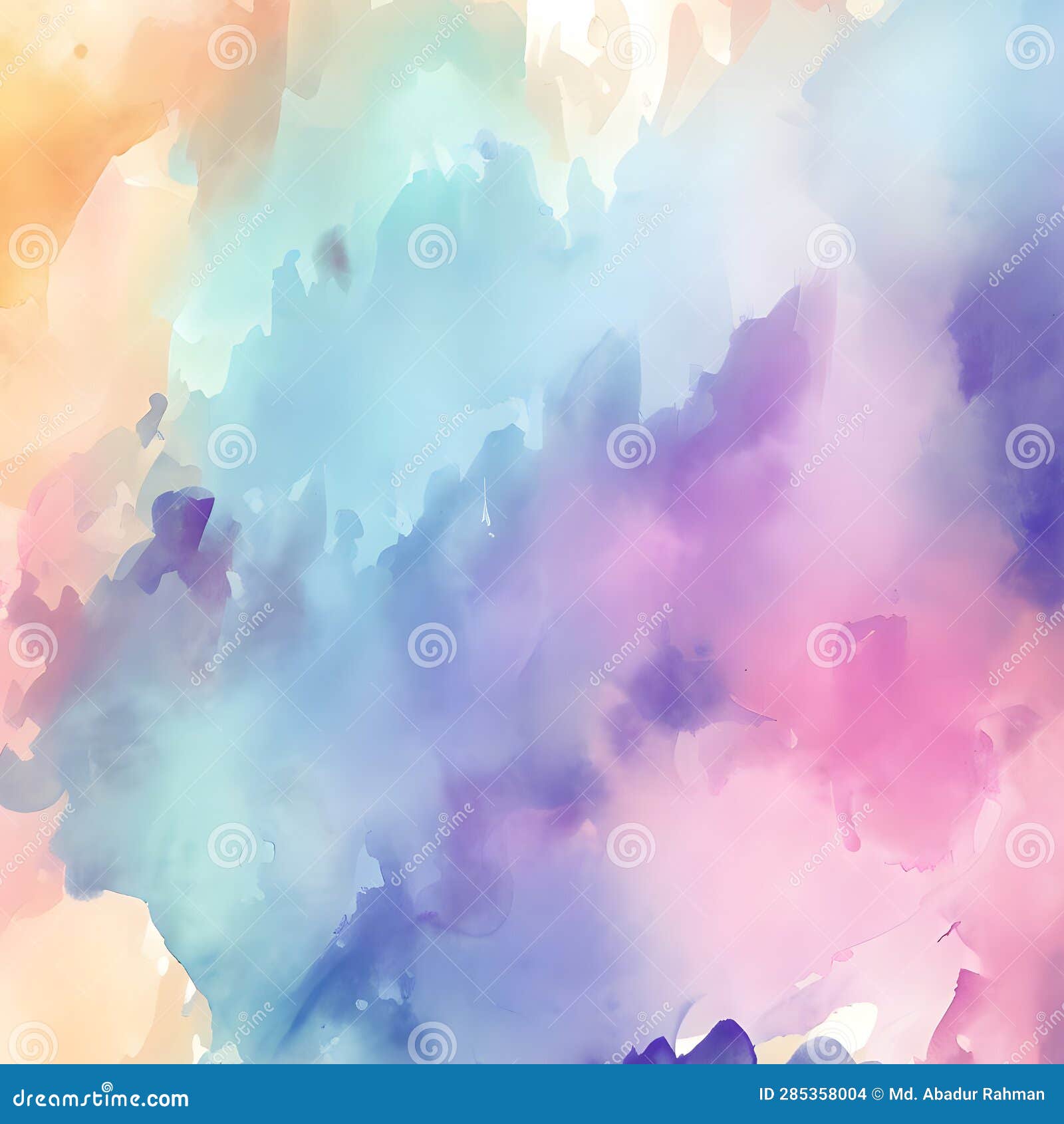 Watercolor Splash Background with Splattered Multicolor Elements Ai ...