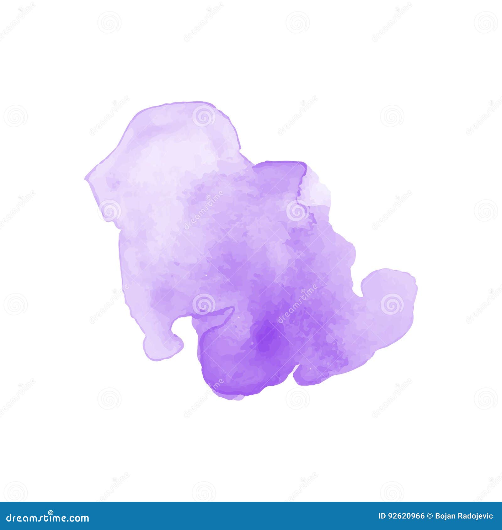 Watercolor Splash Design Element Stock Vector - Illustration of drop ...
