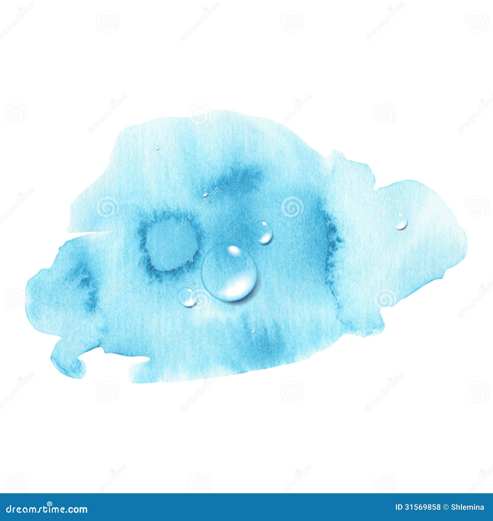 Watercolor Splash and Drops Stock Vector - Illustration of splash, mold ...