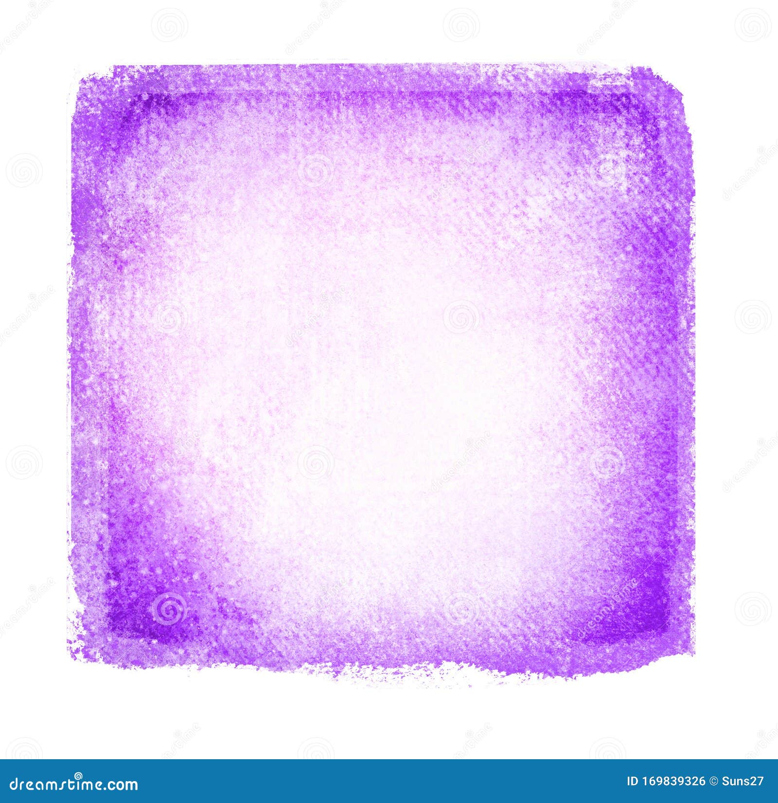 Watercolor square on white stock photo. Image of paper - 169839326