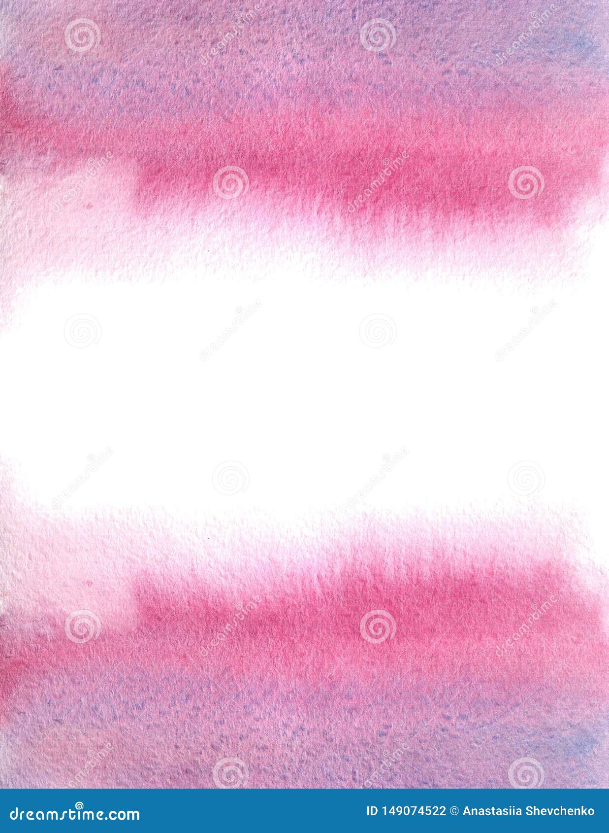 Watercolor Pink Stain, Background, Blob, Texture Stock Illustration ...