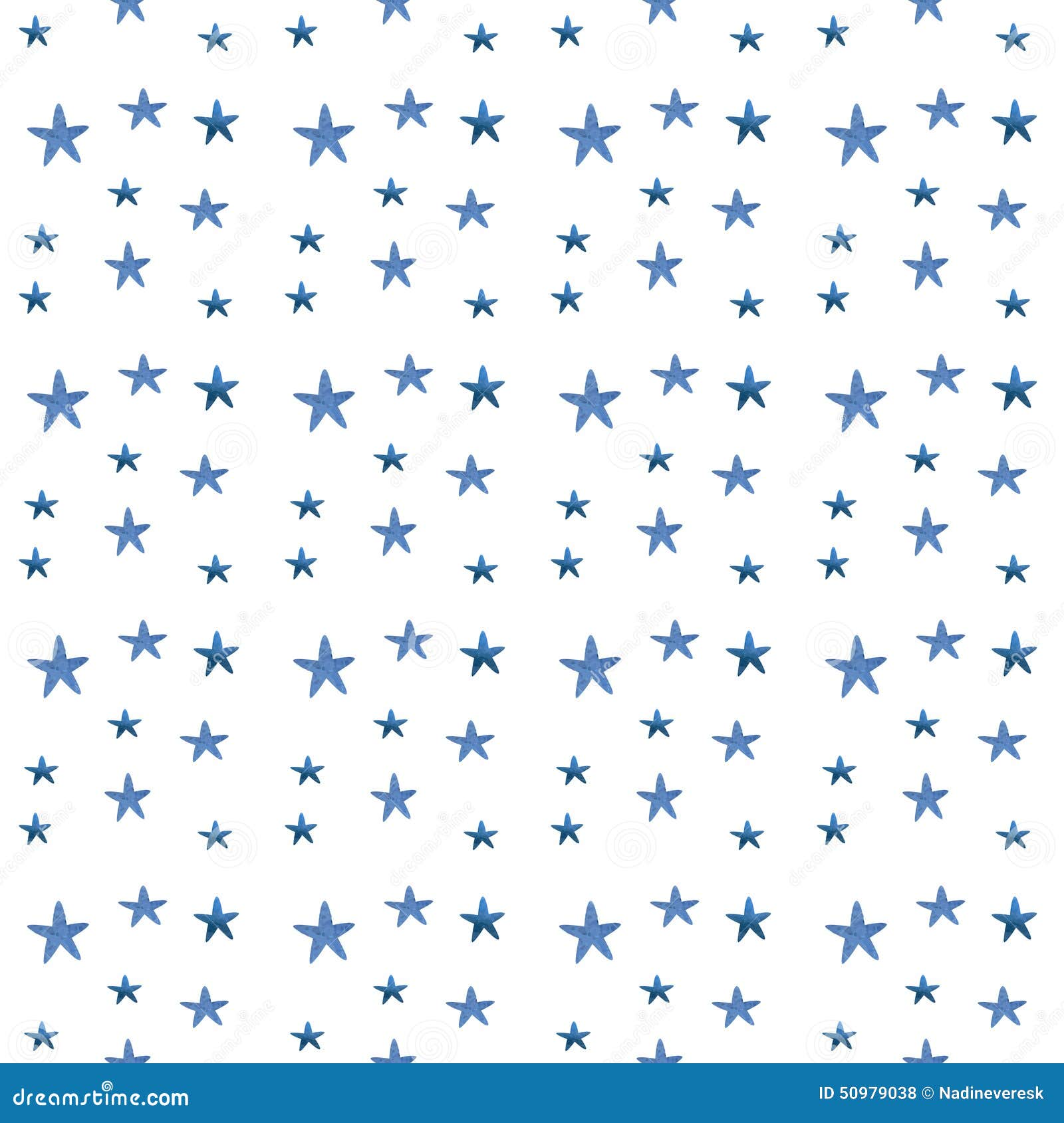 Watercolor stars pattern stock vector. Illustration of midnight - 50979038