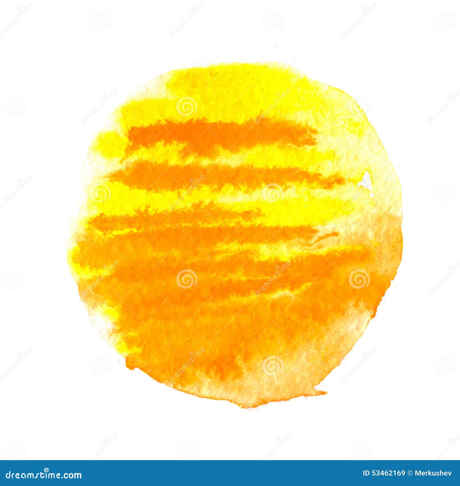 Watercolor Sun, Vector Illustration Stock Vector - Illustration of ...