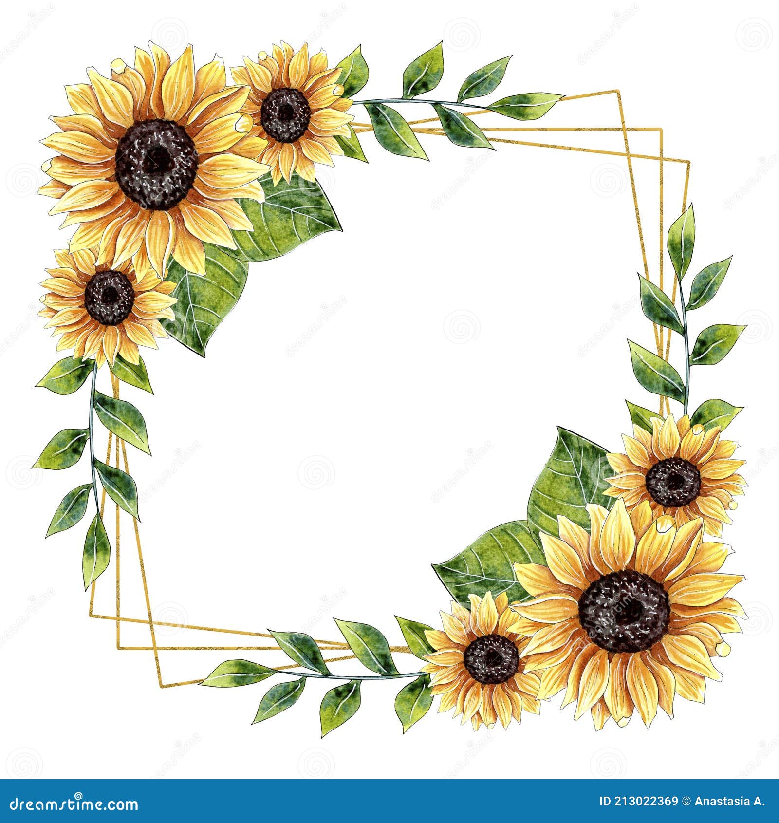 3,908 Sunflower Floral Frame Stock Photos - Free & Royalty-Free Stock ...