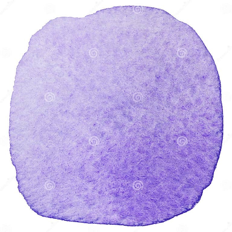 Watercolor Texture Circle Shape Elements Stock Image - Image of ...