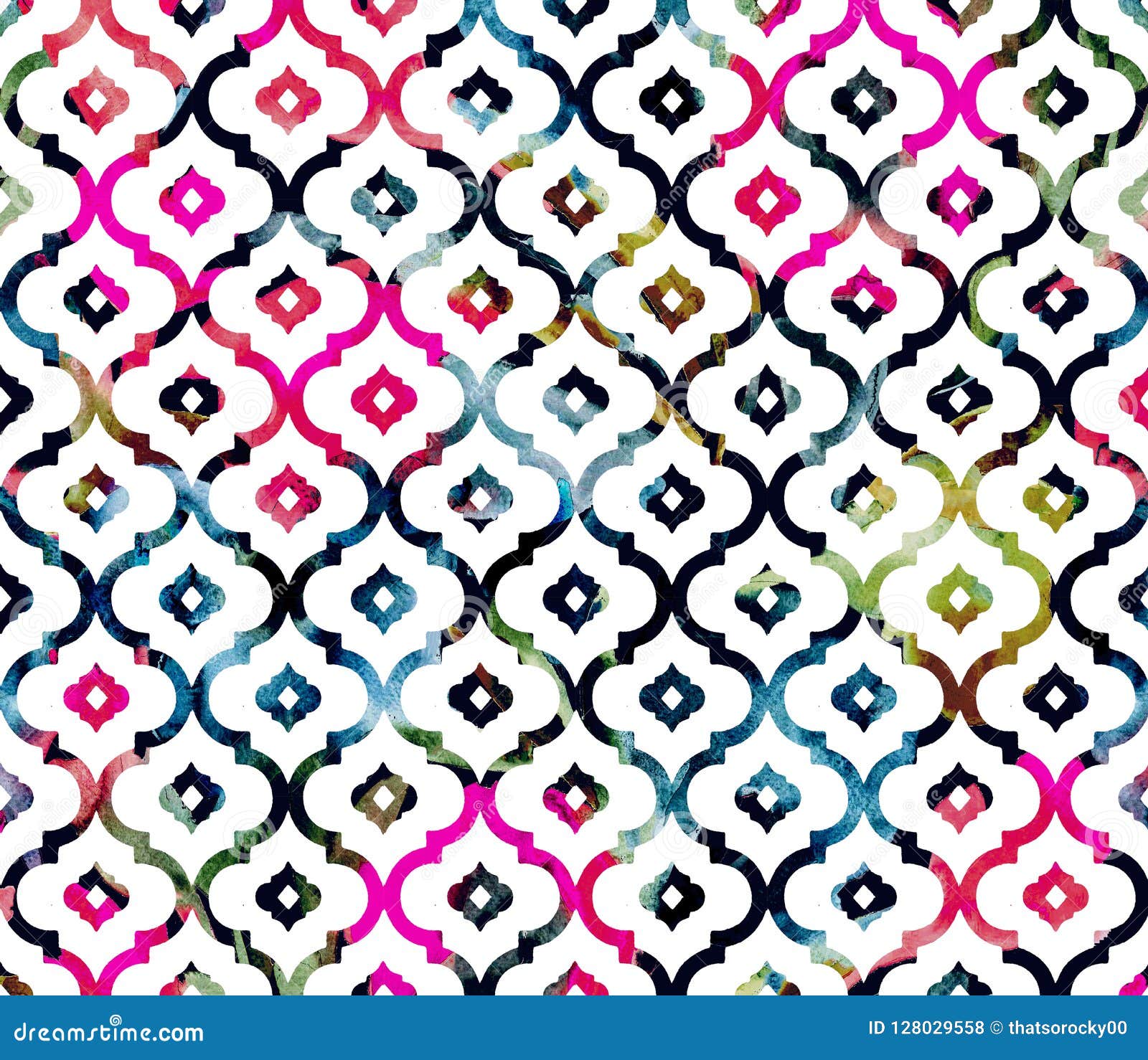 Geometry Texture Repeat Modern Pattern Stock Illustration ...