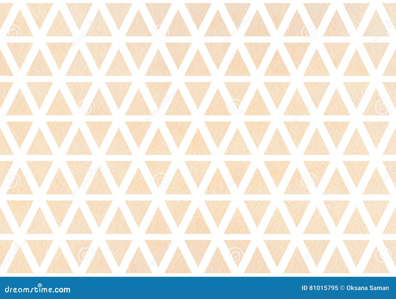 Watercolor Triangle Pattern. Stock Illustration - Illustration of ...