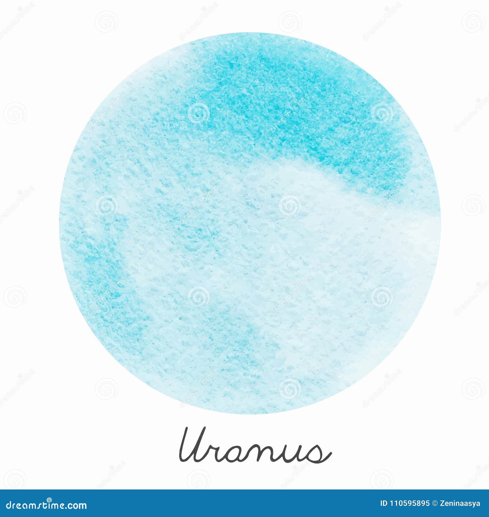 Uranus Planet Of Solar System Isolated Royalty-Free Stock Photography ...