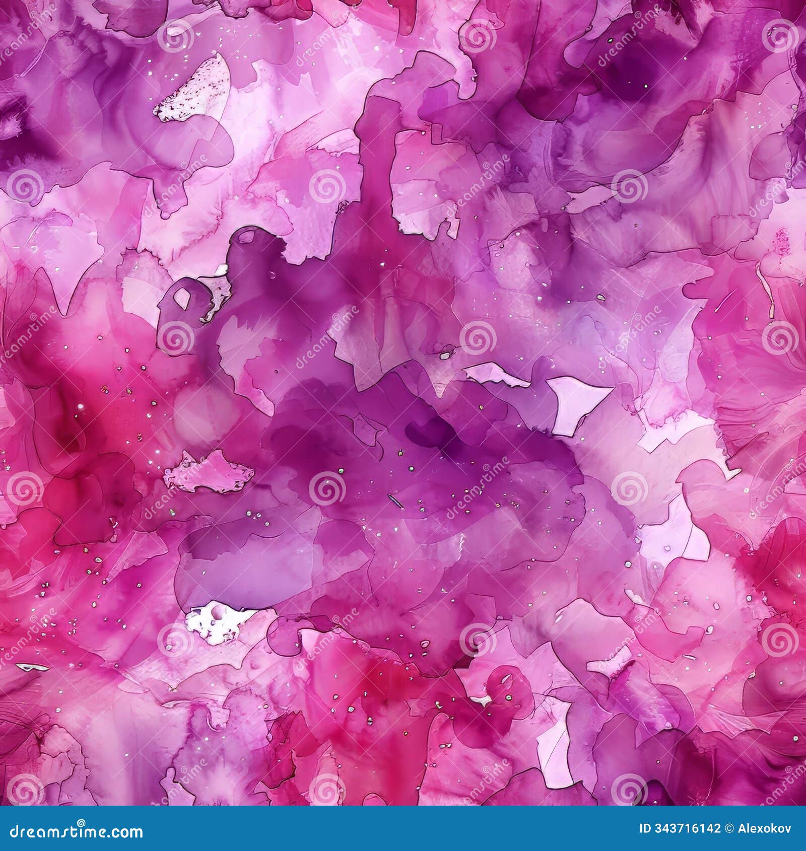 Watercolored Pink Pattern Background For Design And Artistic Projects ...