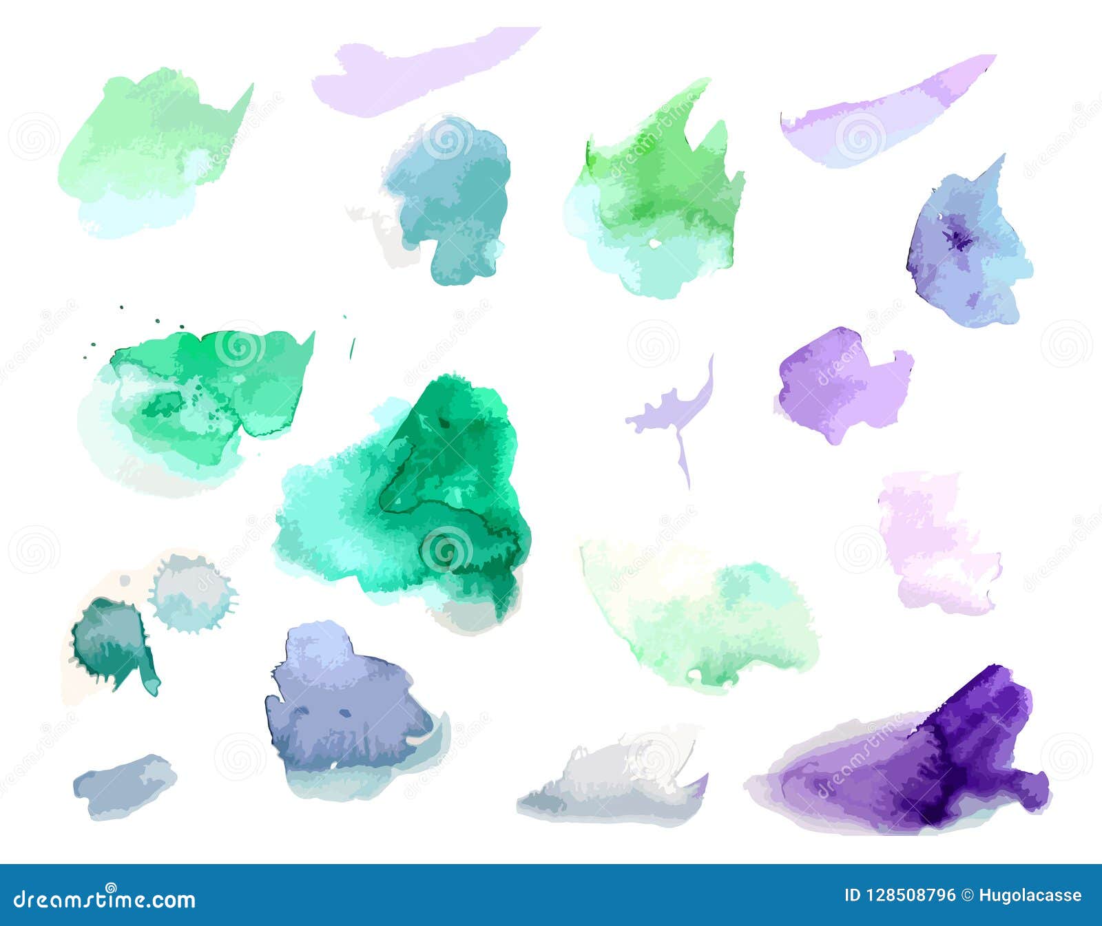 Watercolors paint splat stock vector. Illustration of design - 128508796