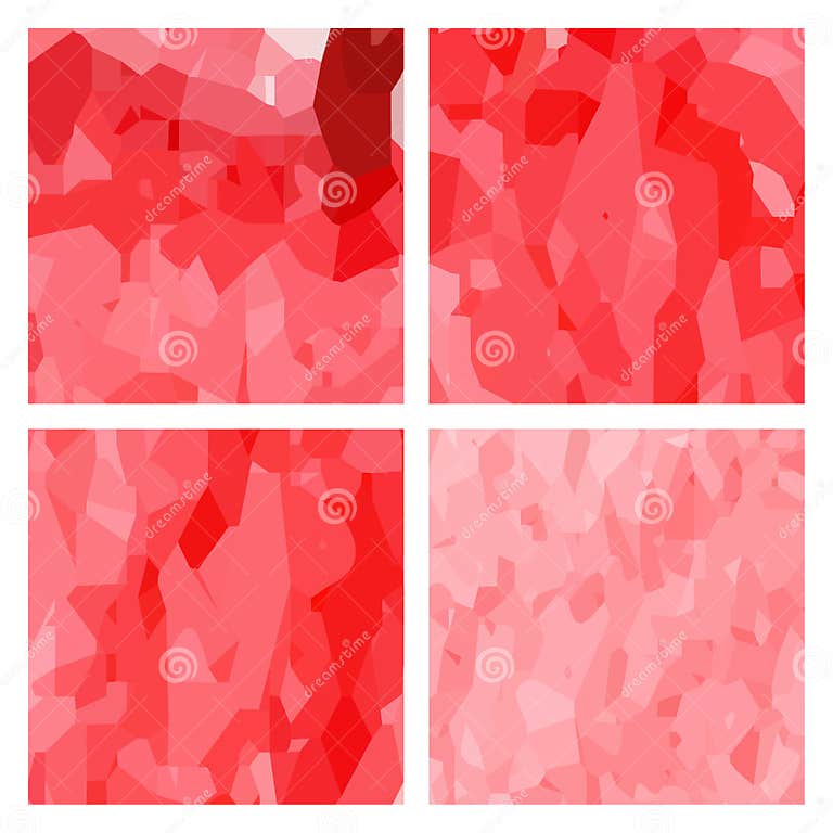 Watercolour Pattern - Set of Red Patterns Stock Vector - Illustration ...