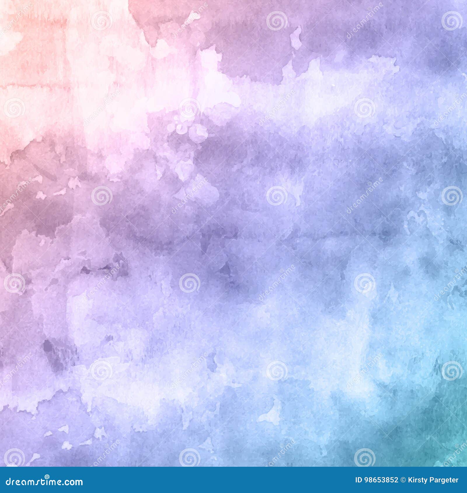 Watercolour Texture With Splats And Stains Cartoon Vector ...