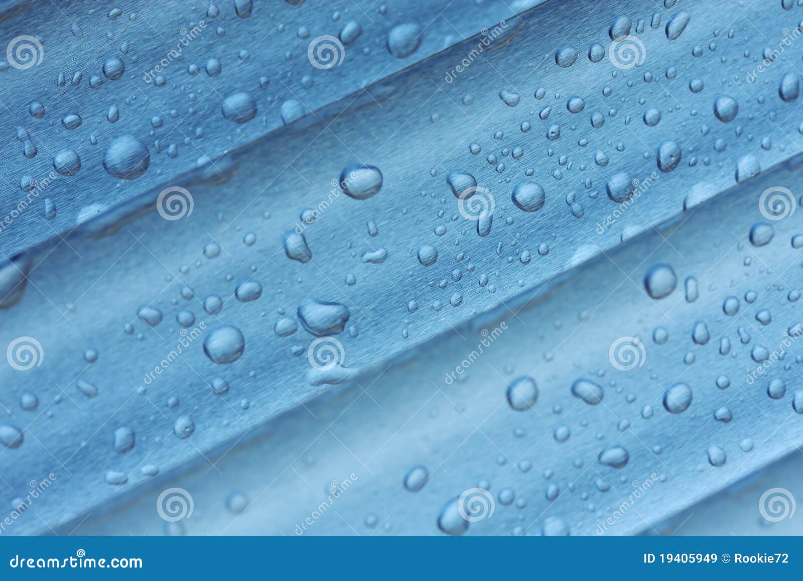 Waterdrops stock image. Image of metal, transparent, liquid - 19405949