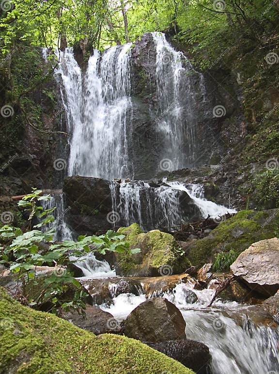 Waterfall stock image. Image of river, outdoor, brook - 1140479