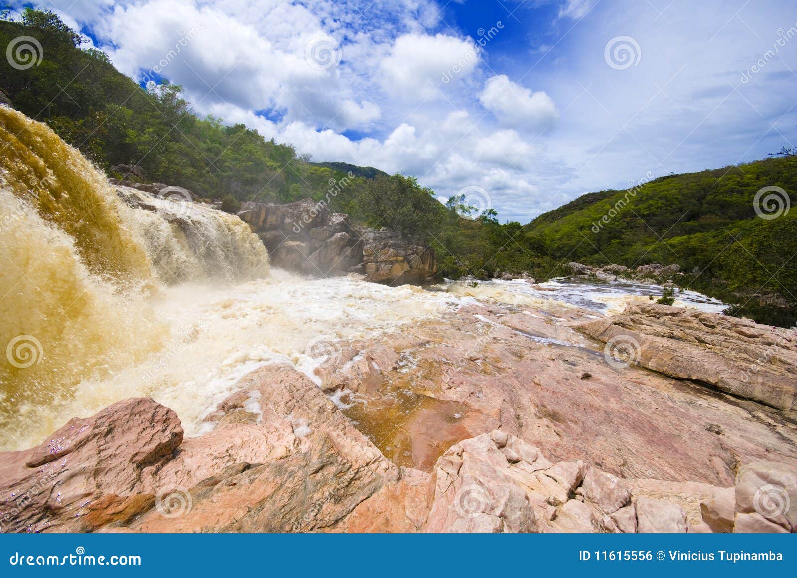 Waterfall stock photo. Image of water, strong, cascade - 11615556