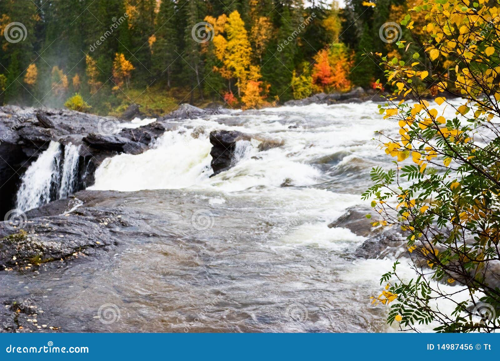Waterfall stock photo. Image of river, fall, flowing - 14987456