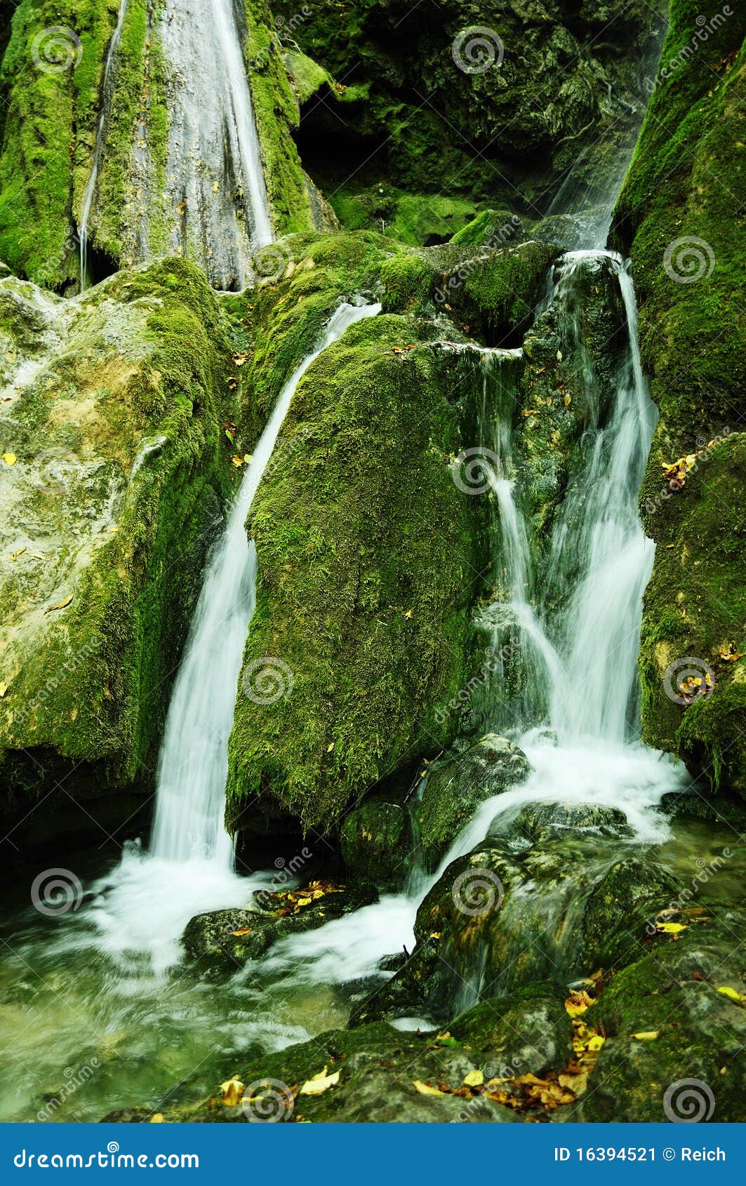 Waterfall stock image. Image of rocks, bachkovski, natural - 16394521