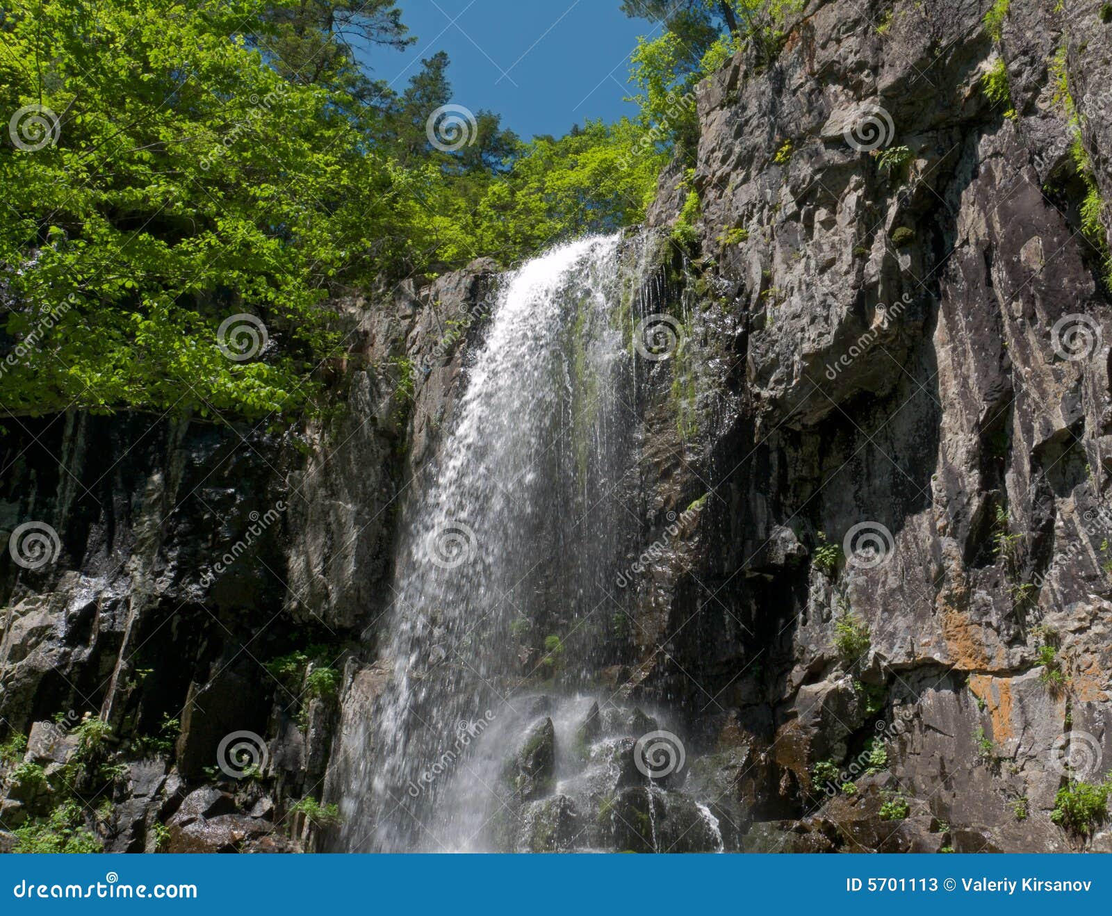 Waterfall 2 stock image. Image of environment, foliage - 5701113