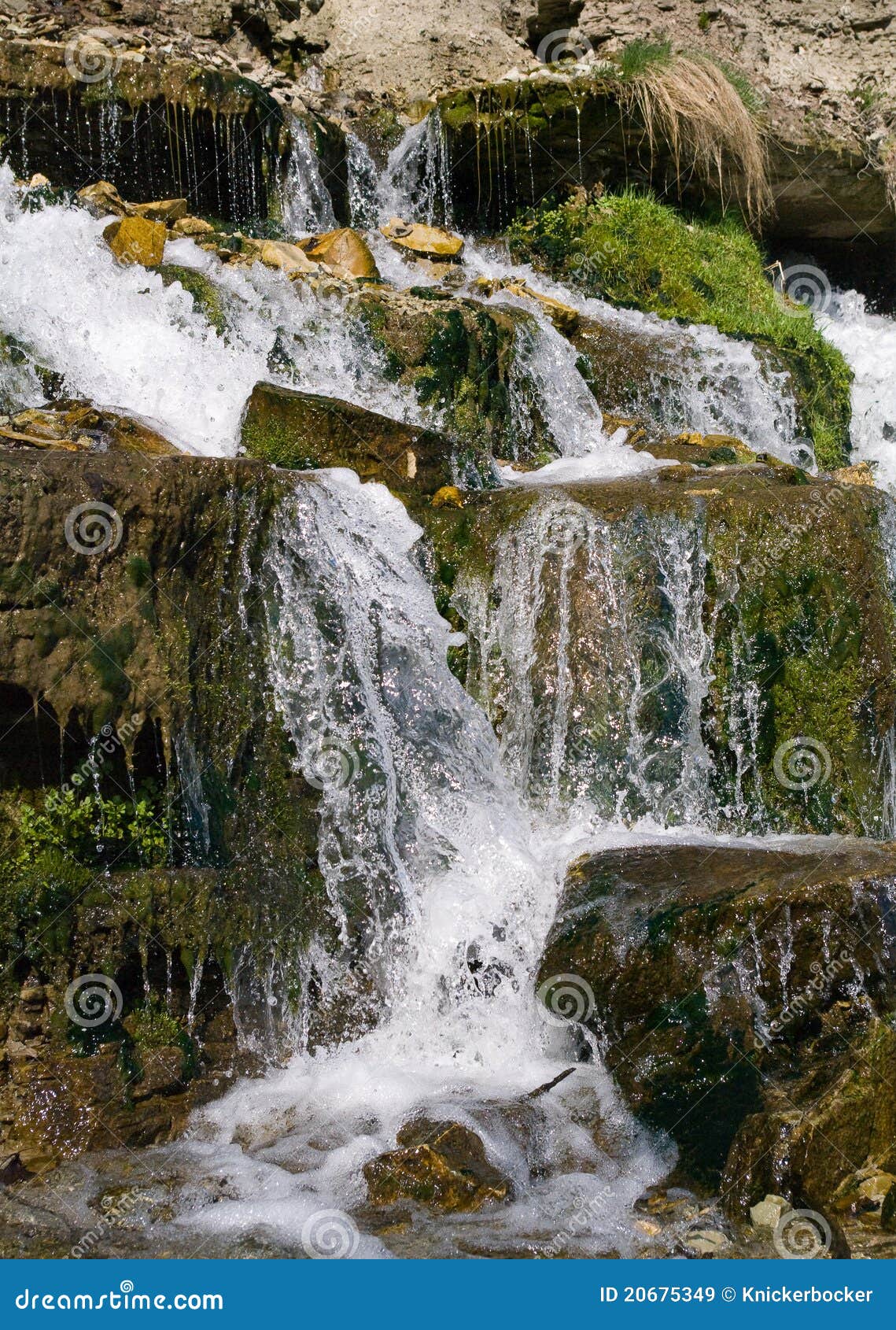 Waterfall stock image. Image of source, waterfall, water - 20675349