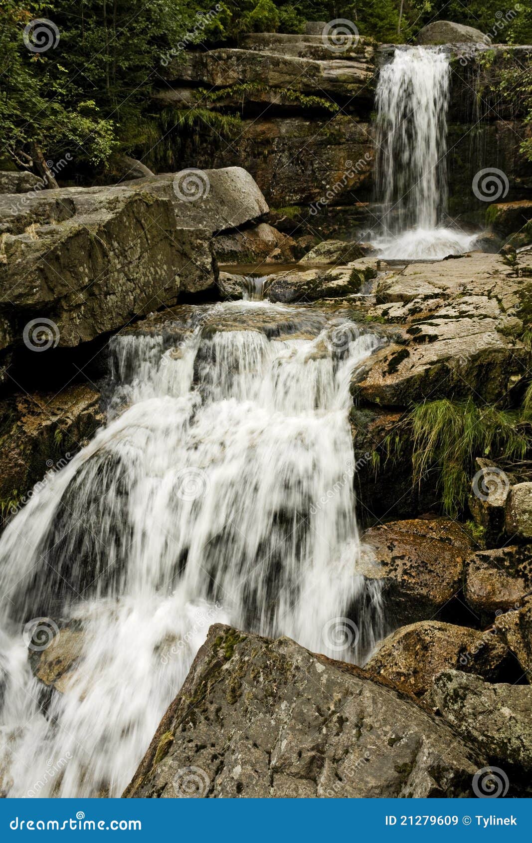 Waterfall stock image. Image of water, nature, relaxation - 21279609