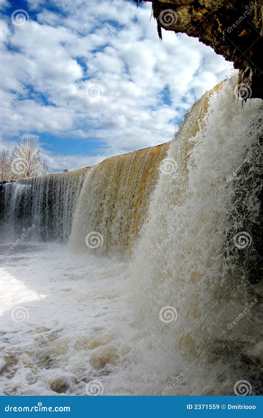Waterfall stock image. Image of waterfall, bubbles, falling - 2371559