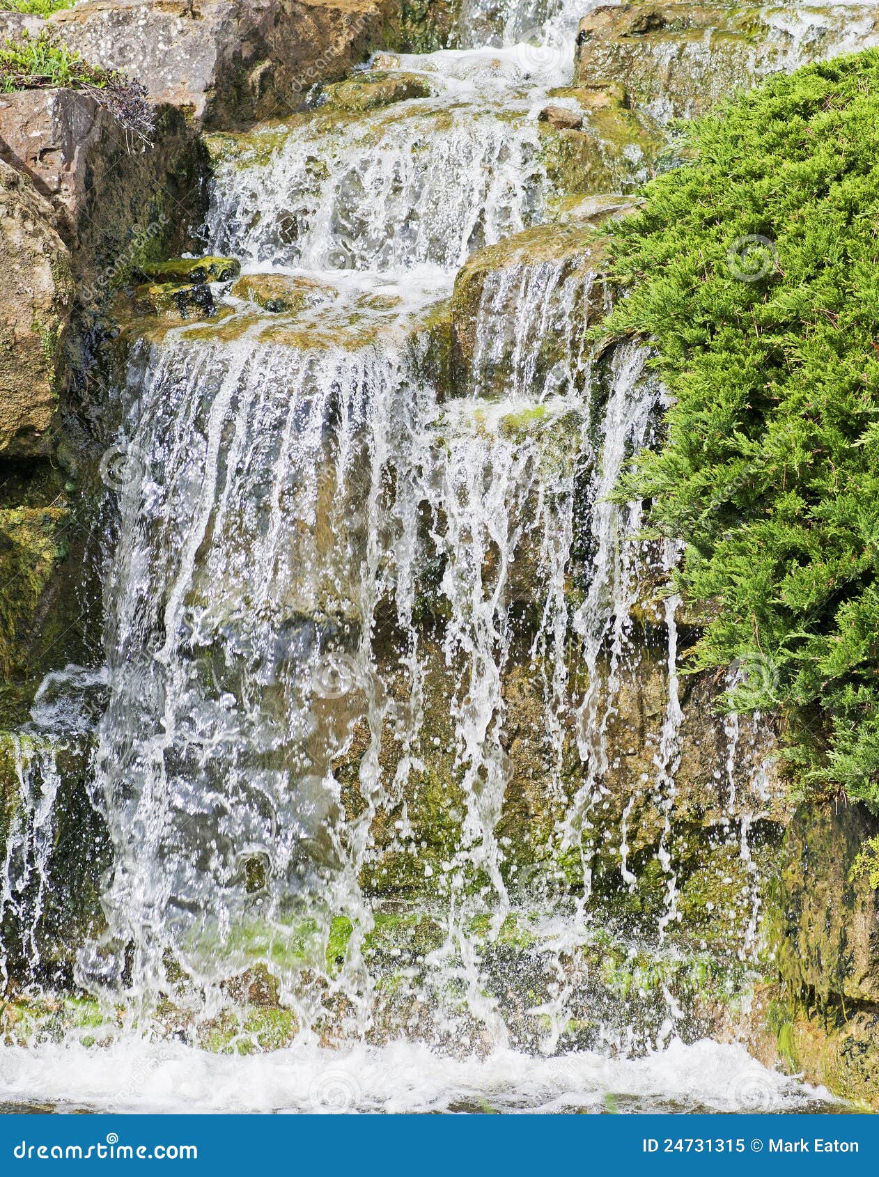 Waterfall stock image. Image of splash, reflection, metaphor - 24731315