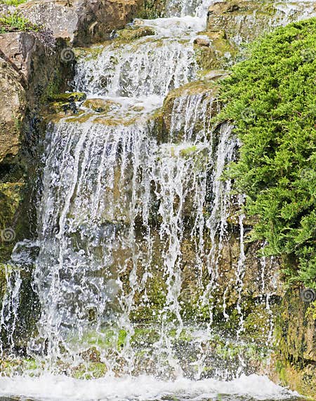 Waterfall stock image. Image of splash, reflection, metaphor - 24731315