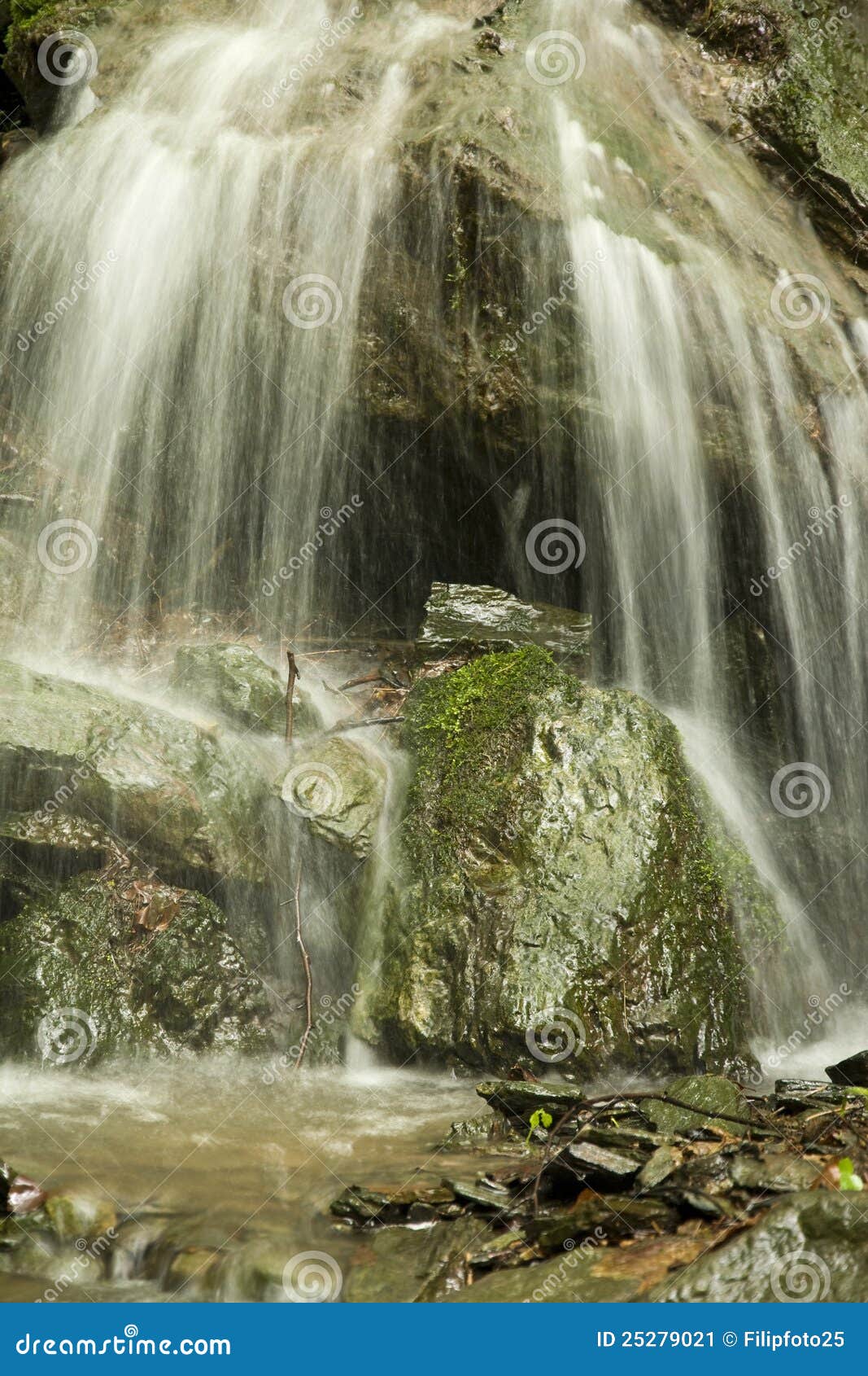 Waterfall stock image. Image of recreation, landscape - 25279021